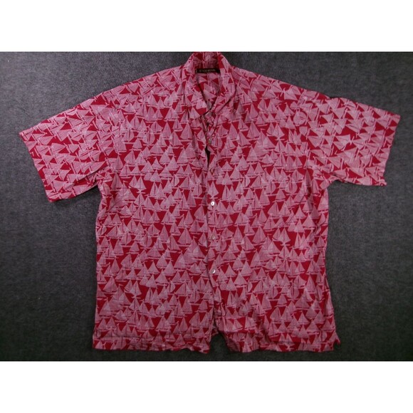 Tori Richard | Shirts | Tori Richard Shirt Men Extra Large Red Sailboat ...